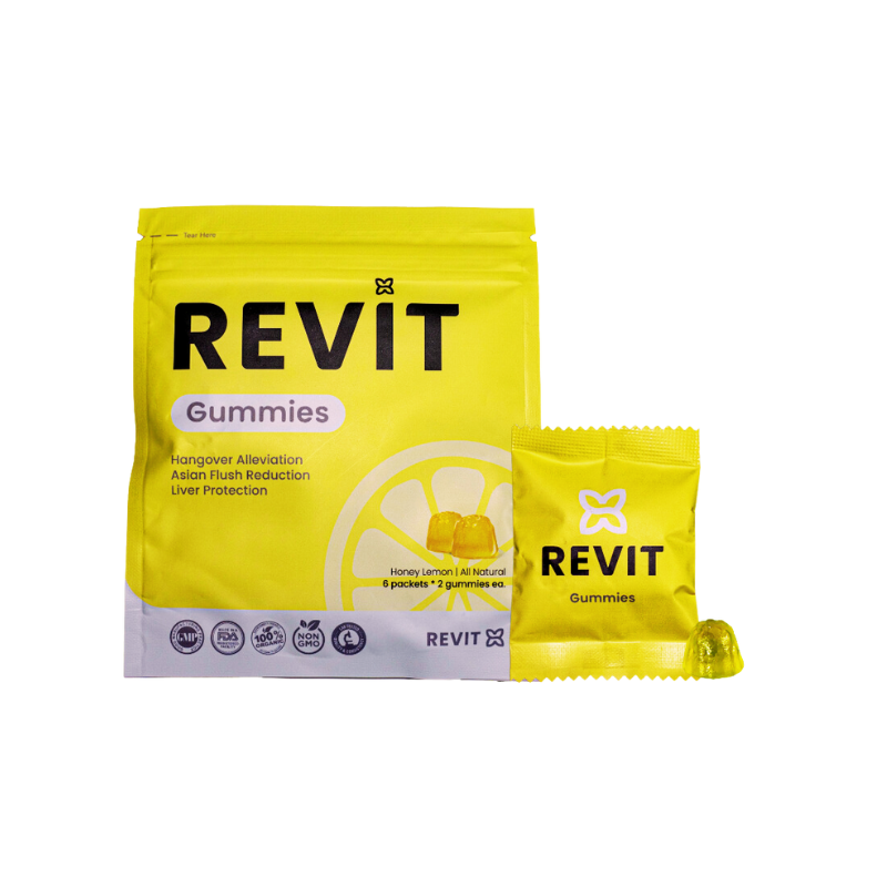 Revit Anti-Hangover Gummies Pocket - BEAUBIT Singapore