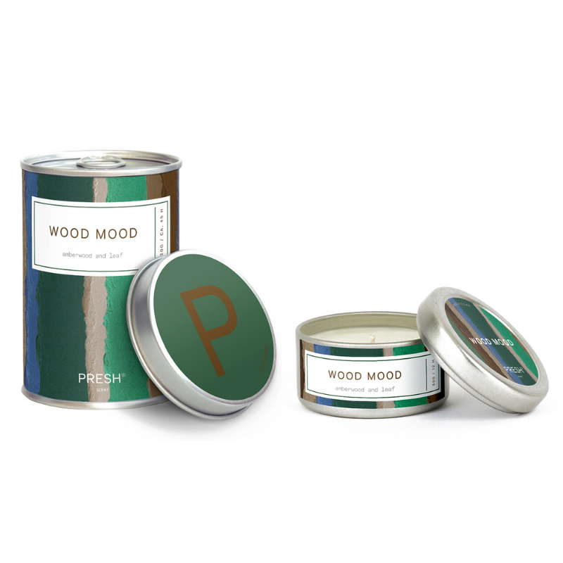 WOOD MOOD Scented Candle - PRESH Singapore – BEAUBIT